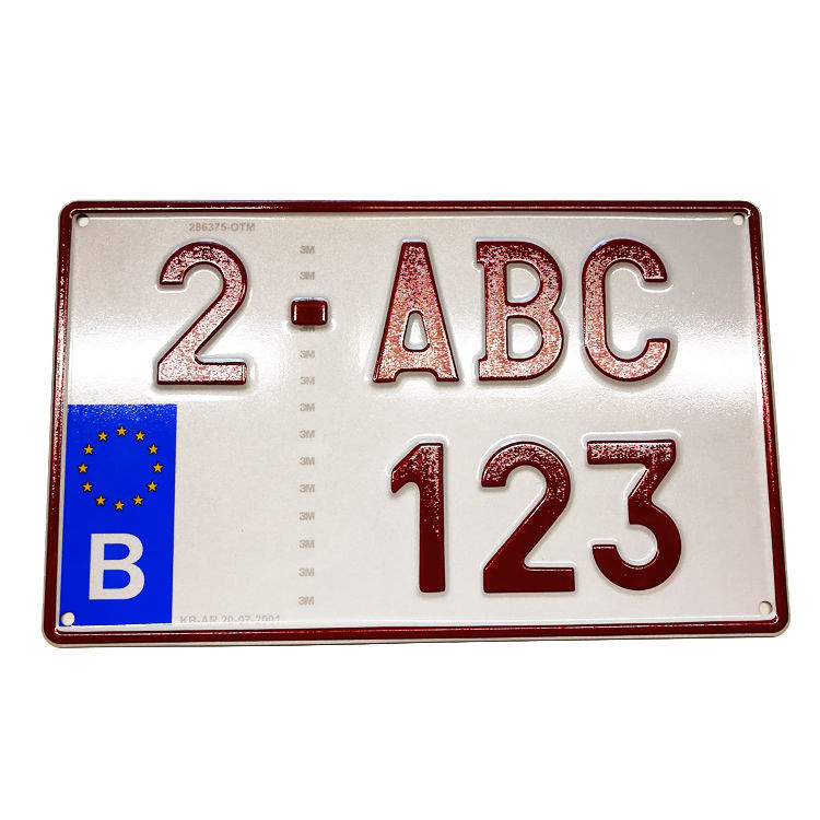 Autoconnect SHOP. License plate