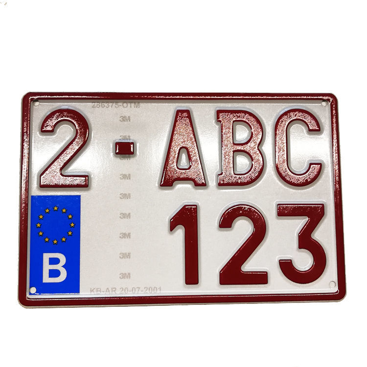 Autoconnect SHOP. License plate